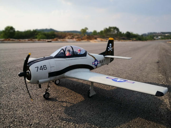 T-28 Trojan Landing Gear| Electric Scale JP Landing Gear – RC Warbird ...