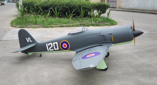 83" Hawker Sea Fury | Shop RC Planes from Warbird Models – RC Warbird ...